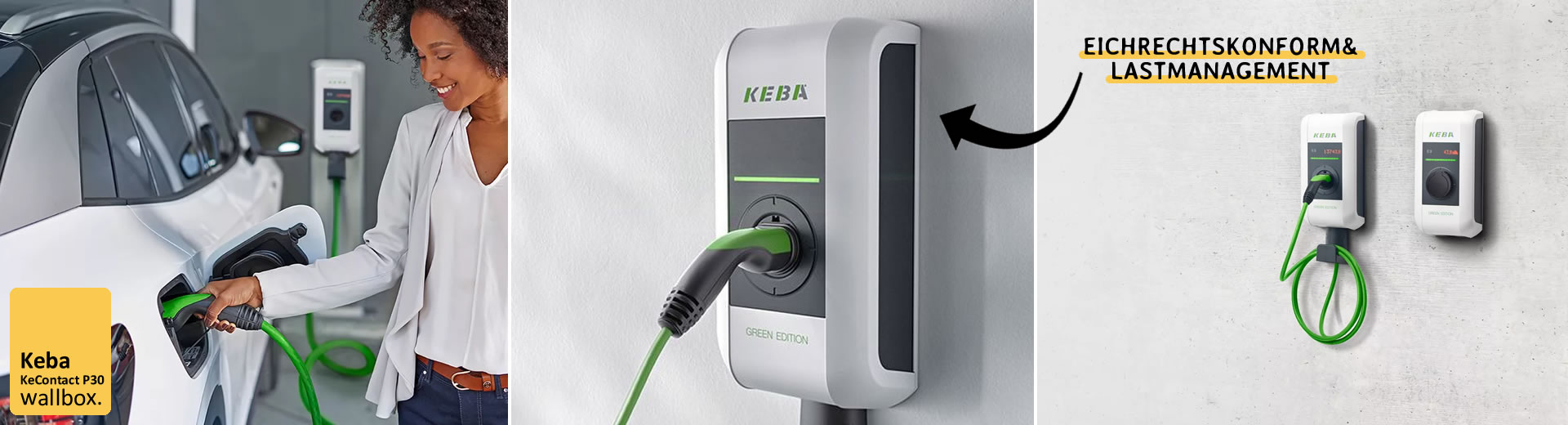 Keba KeContact P30 C-Serie – Green Edition – Eichrechtskonform ME ...